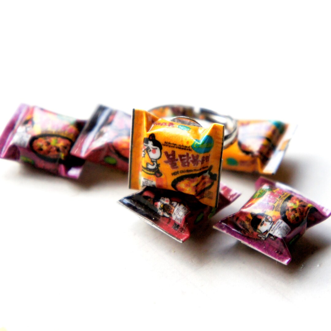 Instant Noodles Ring - Etsy
