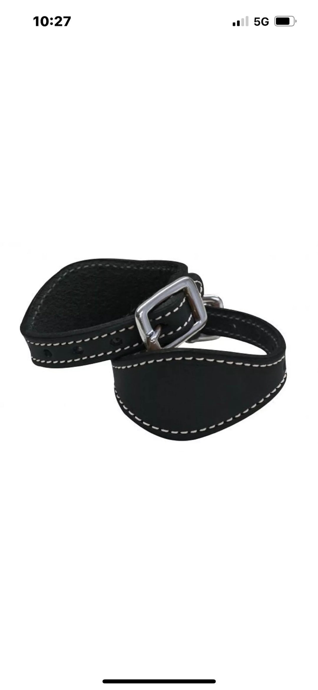 Pair of Black Genuine Leather Western Saddle Replacement Stirrup Fender ...
