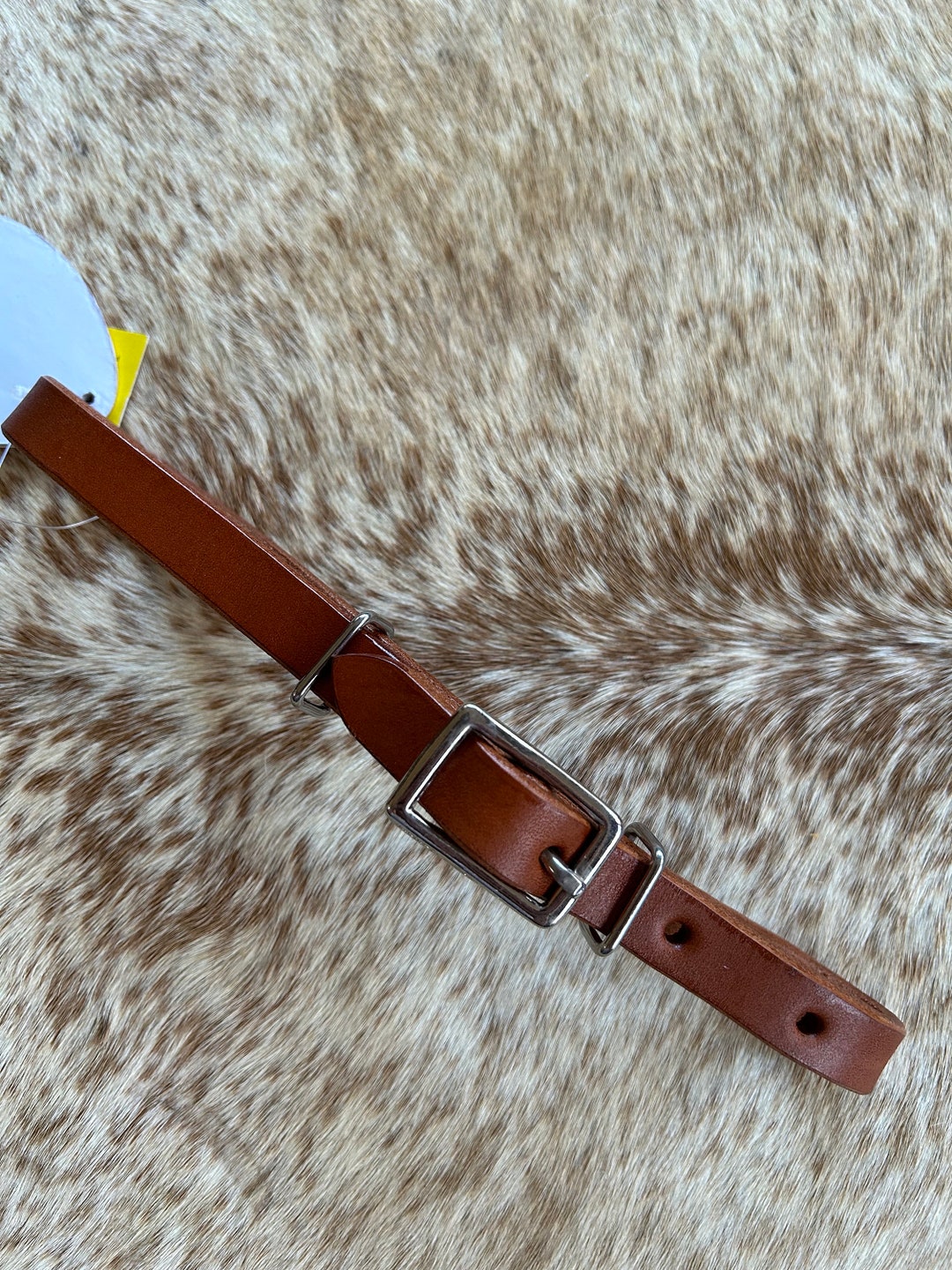 Medium Oil Leather Western Curb Strap for Horse Bridle Bit FREE ...