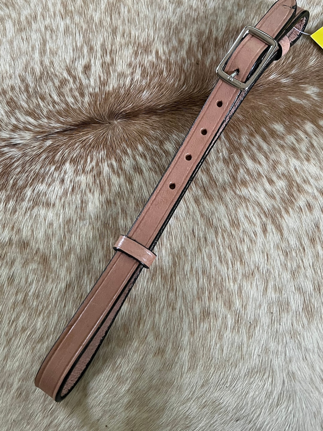 Light Genuine Leather Western Cinch Girth Connector Strap Free Ship - Etsy