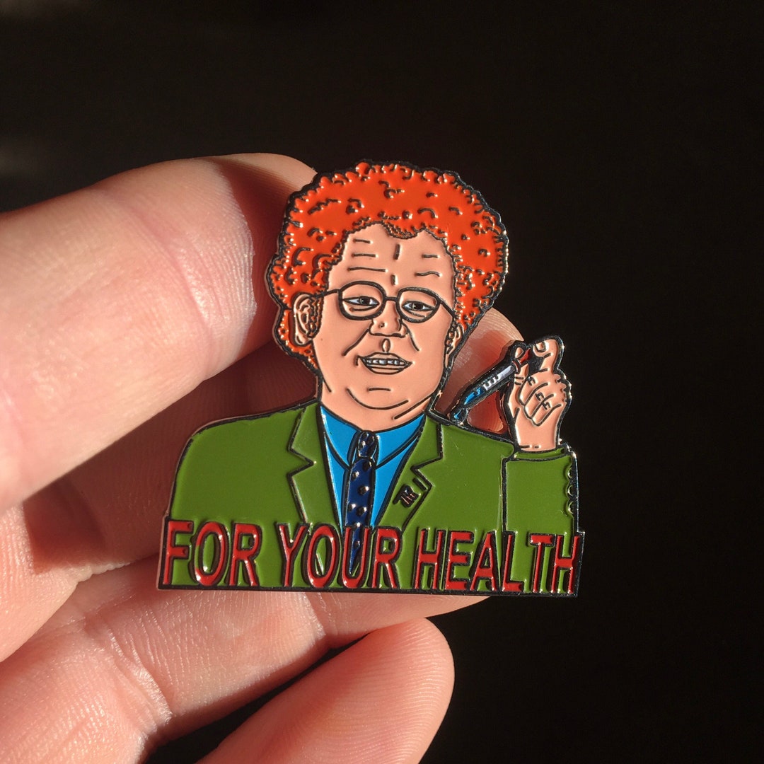 Dr. Steve Brule for Your Health LSD Dropper Pin - Etsy