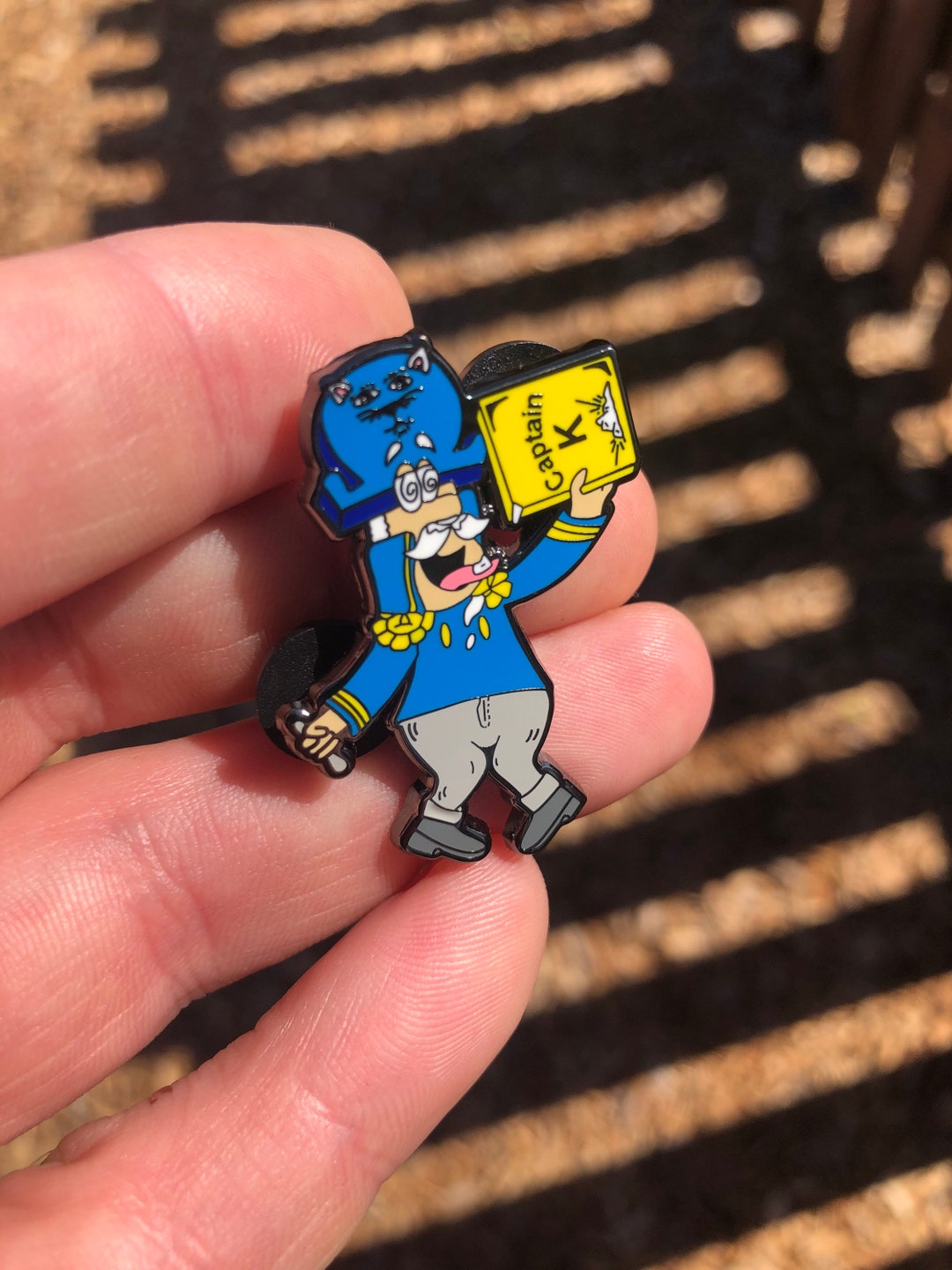 Kaptain Ketamine Pin Funny Cartoon Special K Music Festival Inspired ...