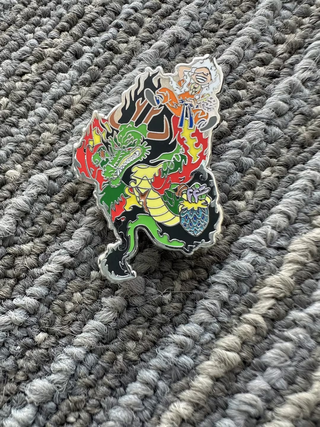 Shenron X Kaido Funny Cartoon Mashup Pin by MKP - Etsy