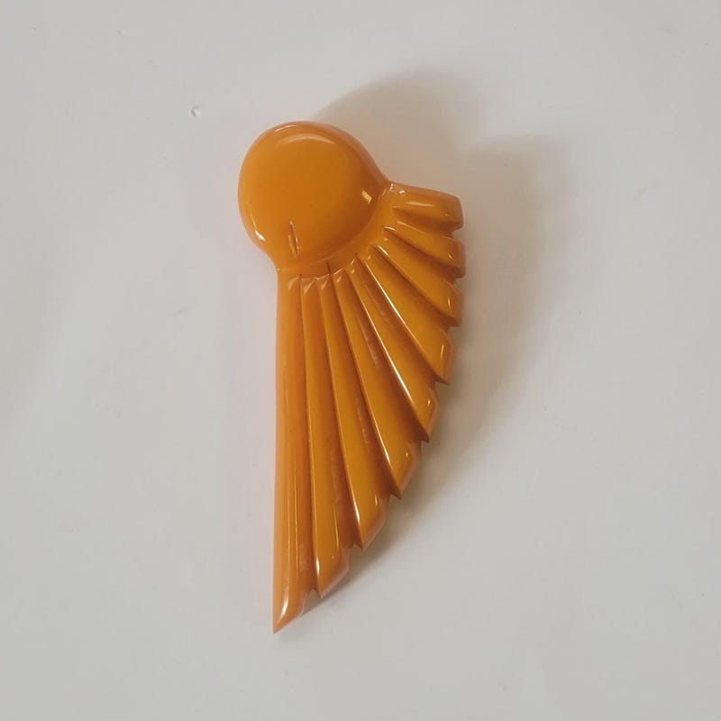 Bakelite Pin - Etsy