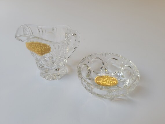Vintage Lead Crystal Salt Dishes Home & Living Dining & Serving Salt ...