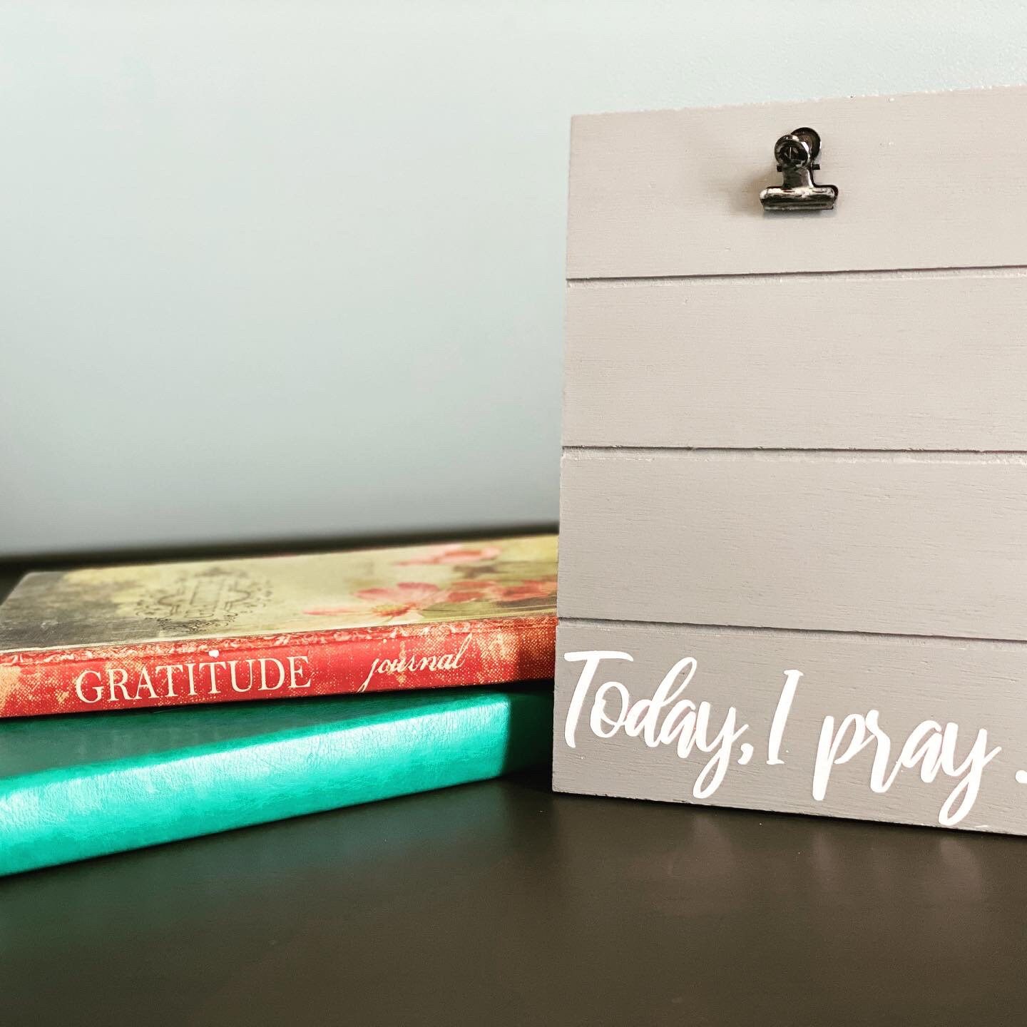 Today I Pray or Verse of the Week Sign you Choose - Etsy