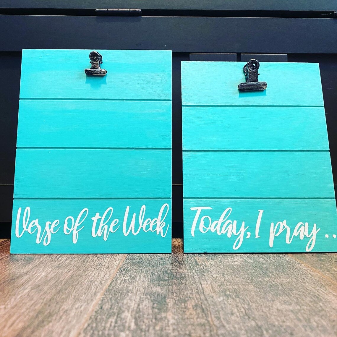Today I Pray or Verse of the Week Sign you Choose - Etsy