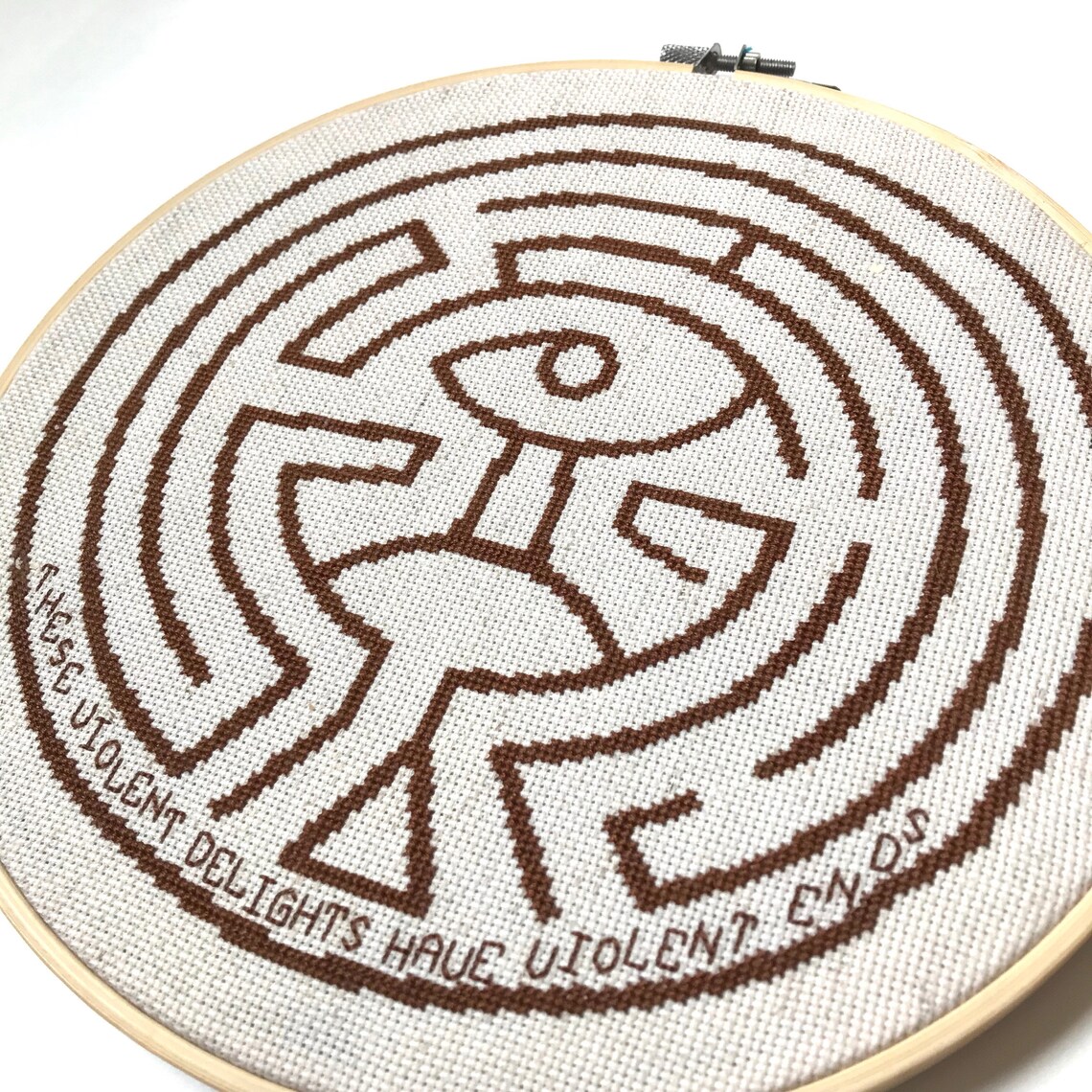 Westworld Maze Cross Stitch Pattern PDF - Etsy Canada
