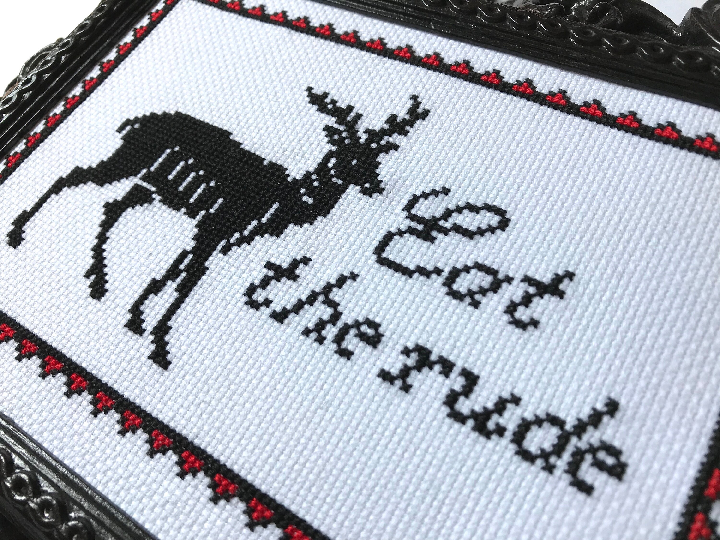 Eat the Rude Hannibal Lecter Pattern PDF - Etsy