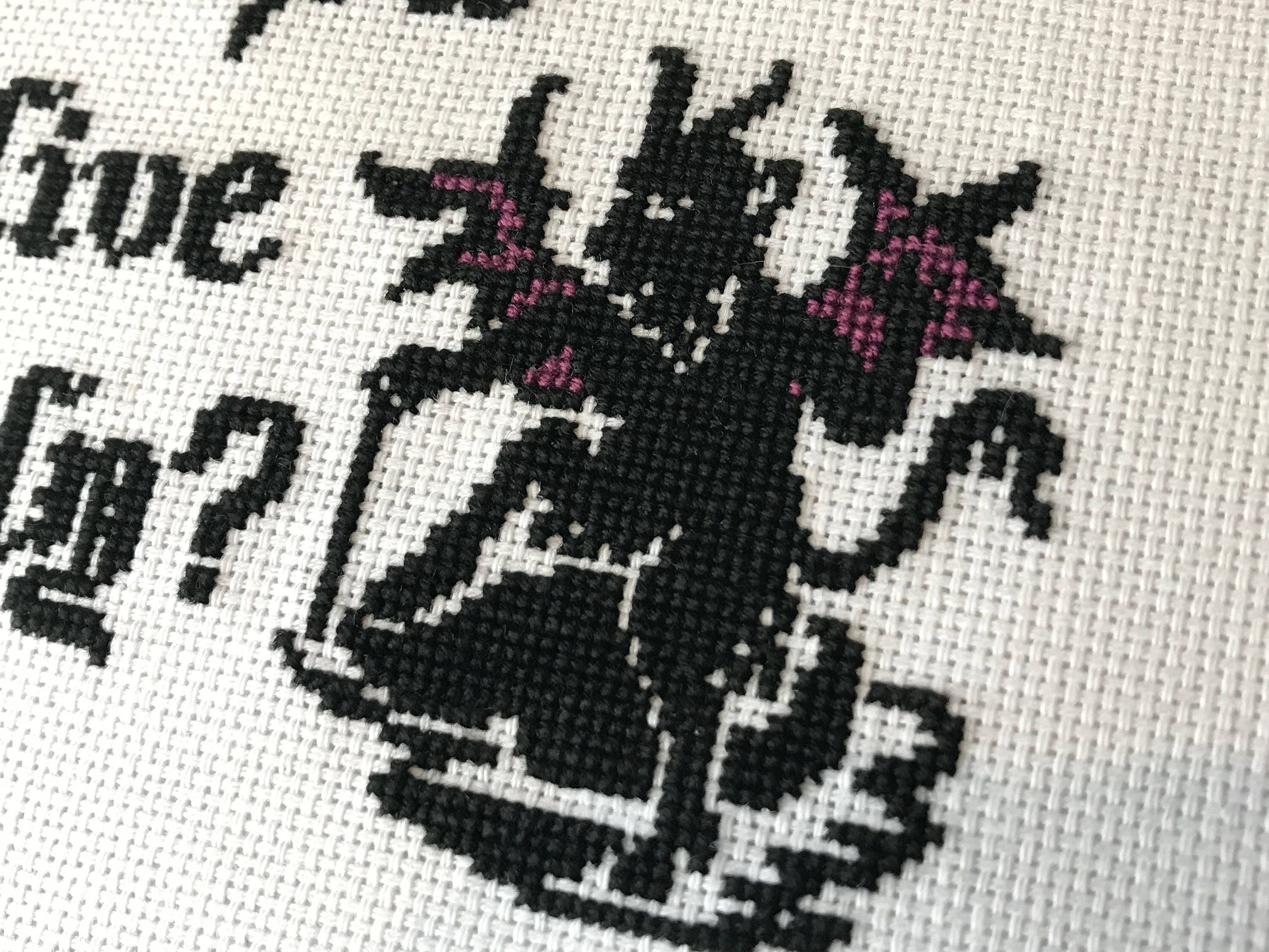 Black Phillip Cross Stitch Pattern PDF | Etsy