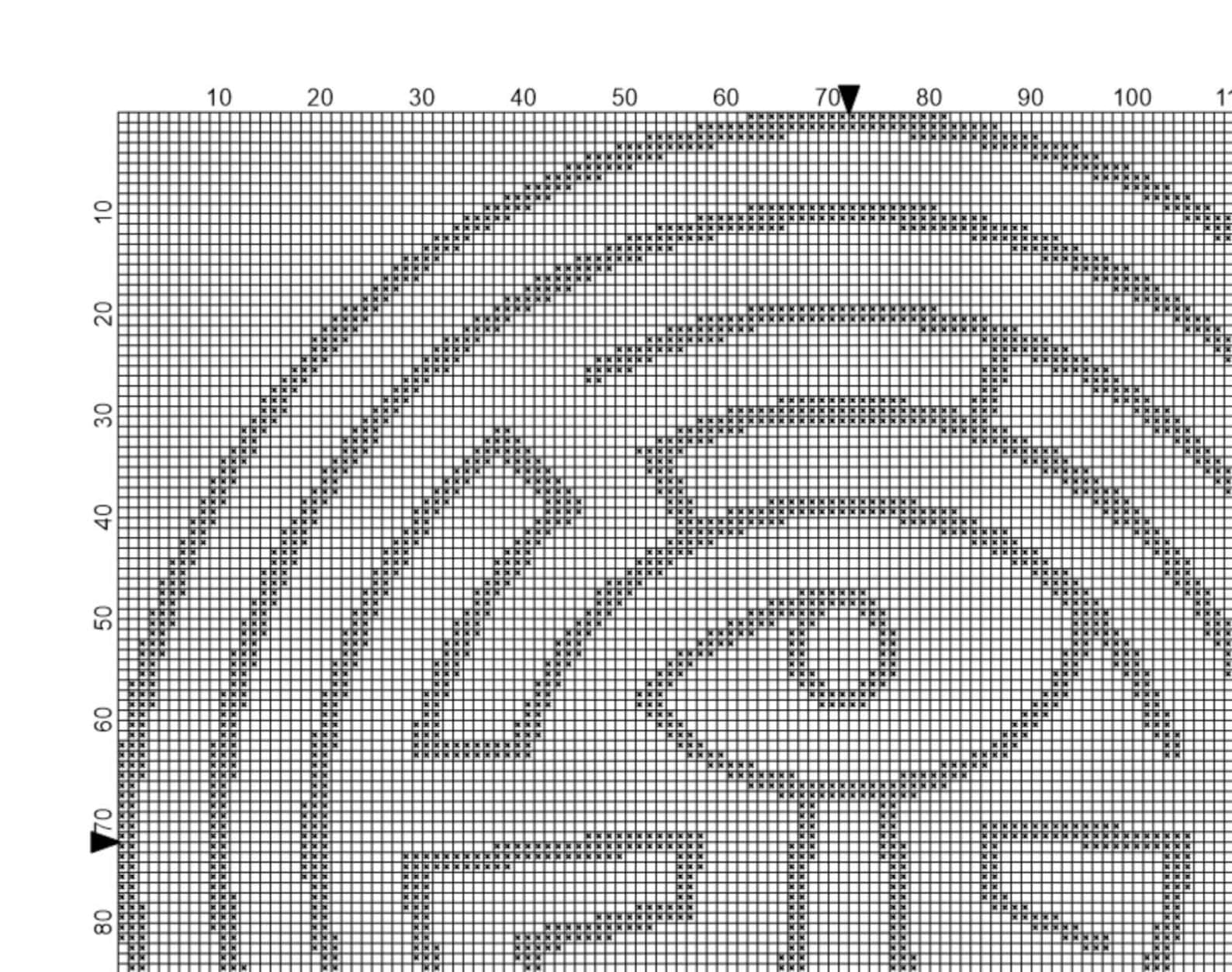 Westworld Maze Cross Stitch Pattern PDF - Etsy