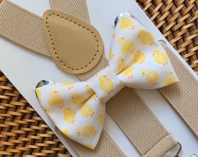 Easter Bow Tie Bow Tie With Eggs Easter Outfit for Boys Bow | Etsy