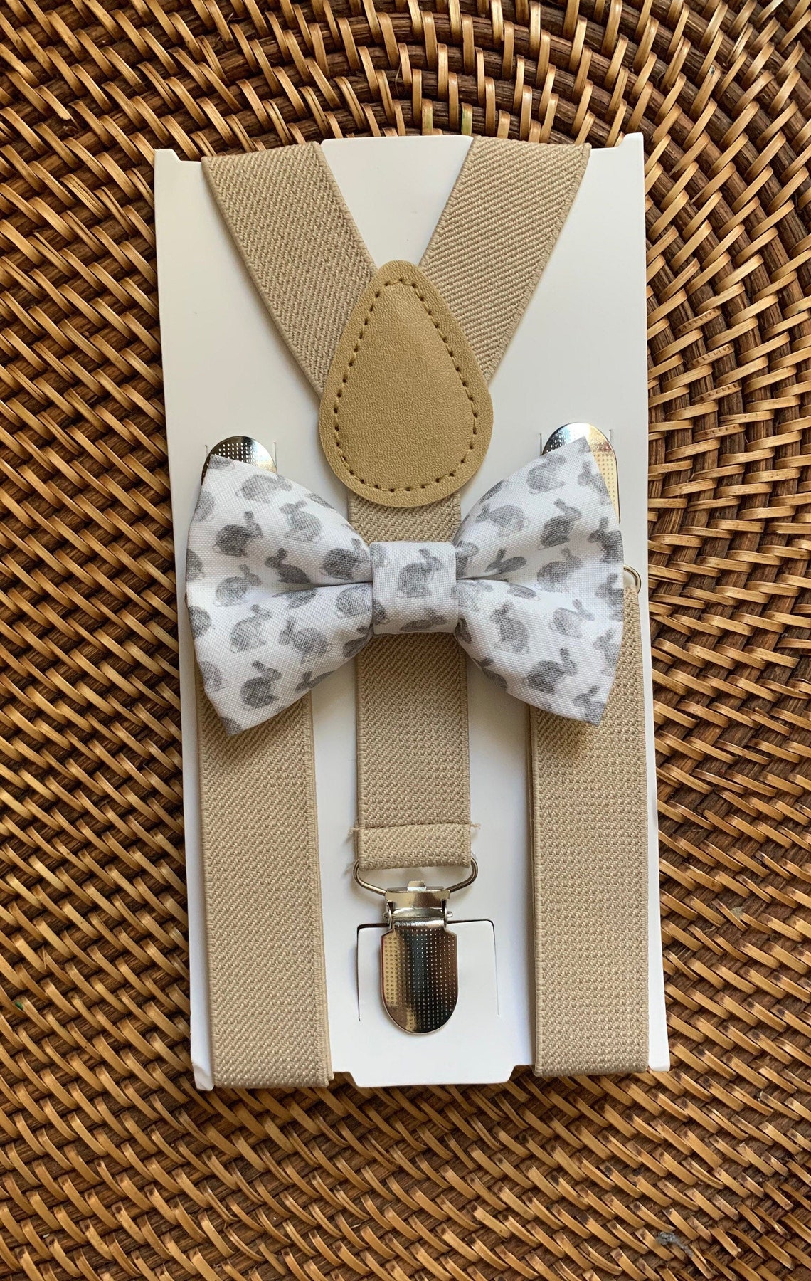 Easter Bow Tie Bunny Rabbit Bow Tie Easter Bunny Bow Tie | Etsy