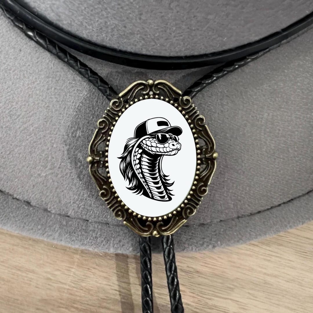 Snake Western Cowboy Bolo Tie Country Mens Bolo Tie Vintage Cowboy ...