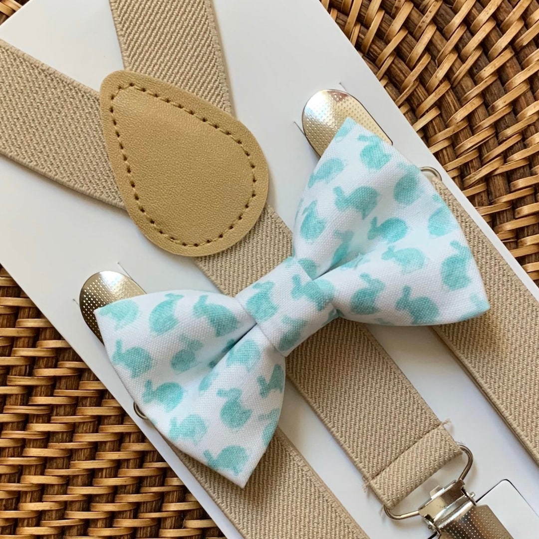 Easter Bow Tie Bunny Rabbit Bow Tie Easter Bunny Bow Tie - Etsy