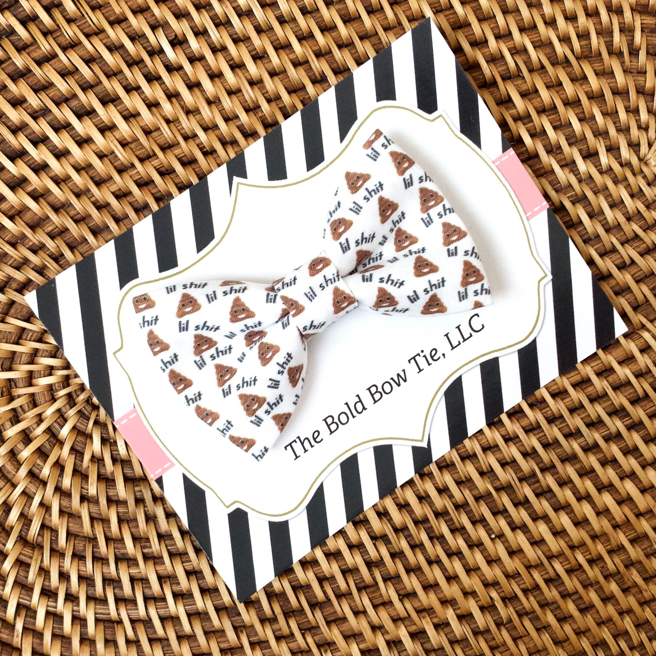 Funny Dog Bow Tie Poop Emoji Bow Tie for Dogs Cats Pets - Etsy.de