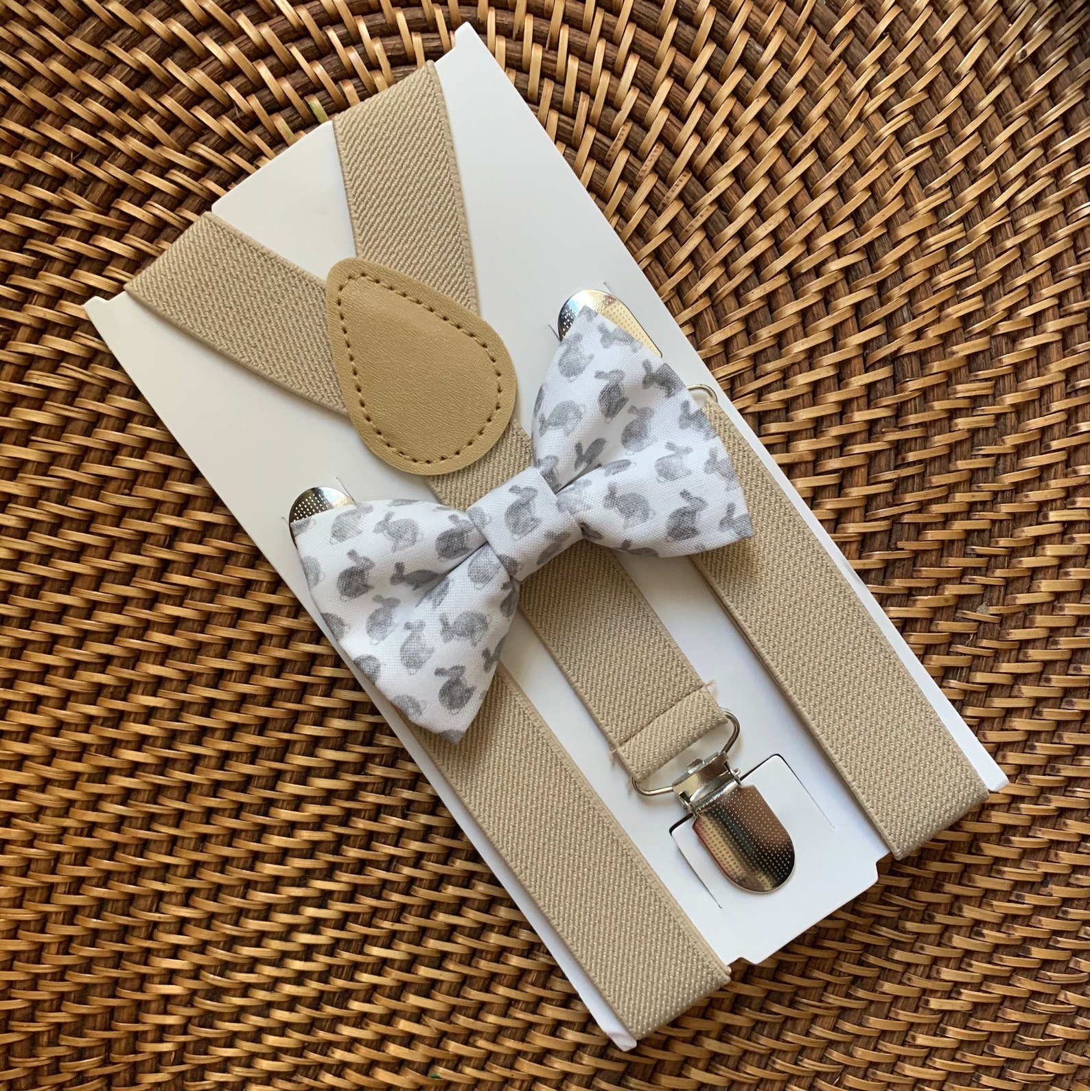 Easter Bow Tie Bunny Rabbit Bow Tie Easter Bunny Bow Tie | Etsy