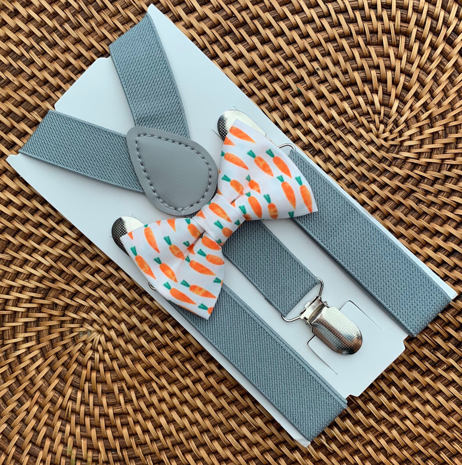 Easter Bow Tie Carrot Bow Tie Easter Outfit for Boys Bow - Etsy