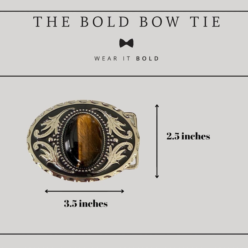 Belt Buckle With Tiger’s Eye Agate Stone Western Fashion, Cowboy Custom ...