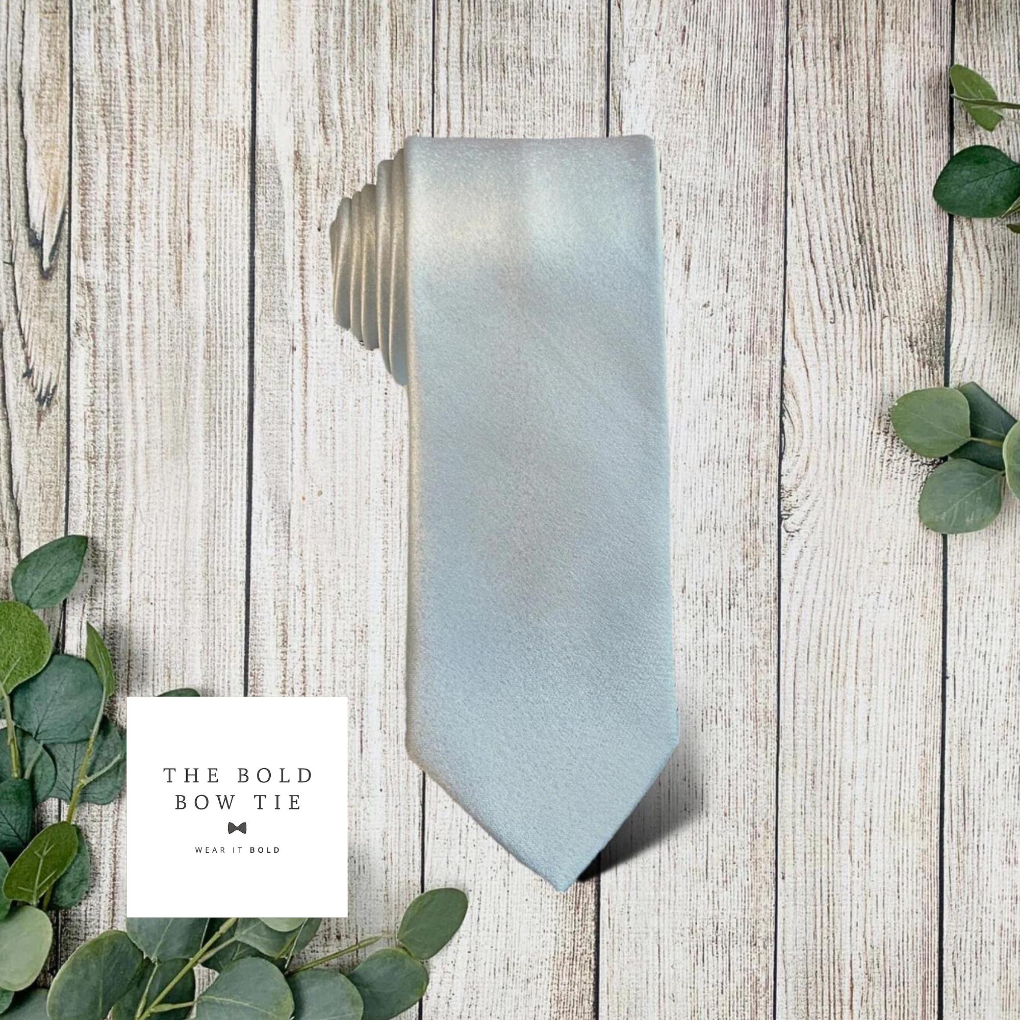 Blue Necktie, Wedding, Dusty Blue Bow Tie and Mens Ties, Blue Wedding ...