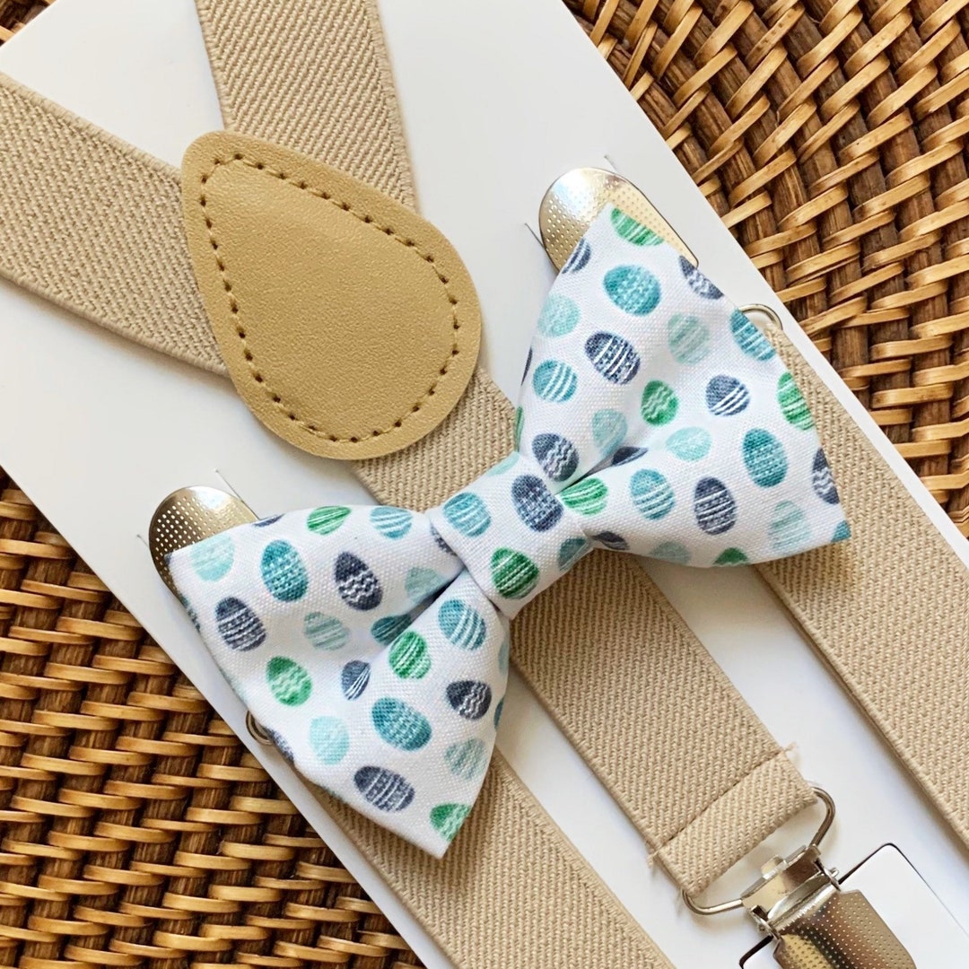 Easter Bow Tie, Bow Tie With Eggs, Easter Outfit for Boys, Bow Tie for ...