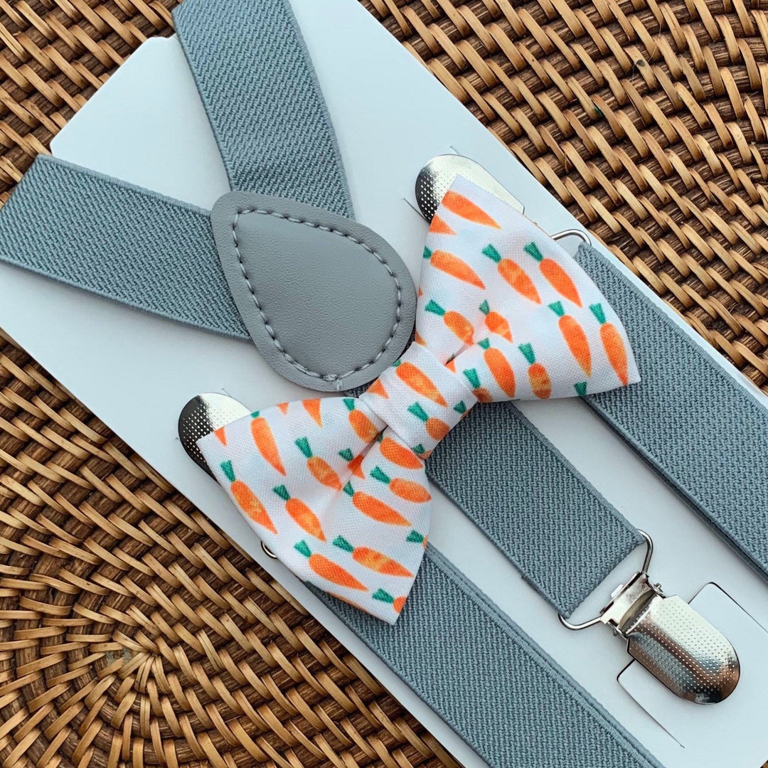 Easter Bow Tie, Carrot Bow Tie, Easter Outfit for Boys, Bow Tie for Men ...
