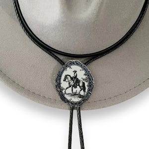 Western Cowboy Bolo Tie Country Mens Bolo Tie Vintage Cowboy Necktie ...
