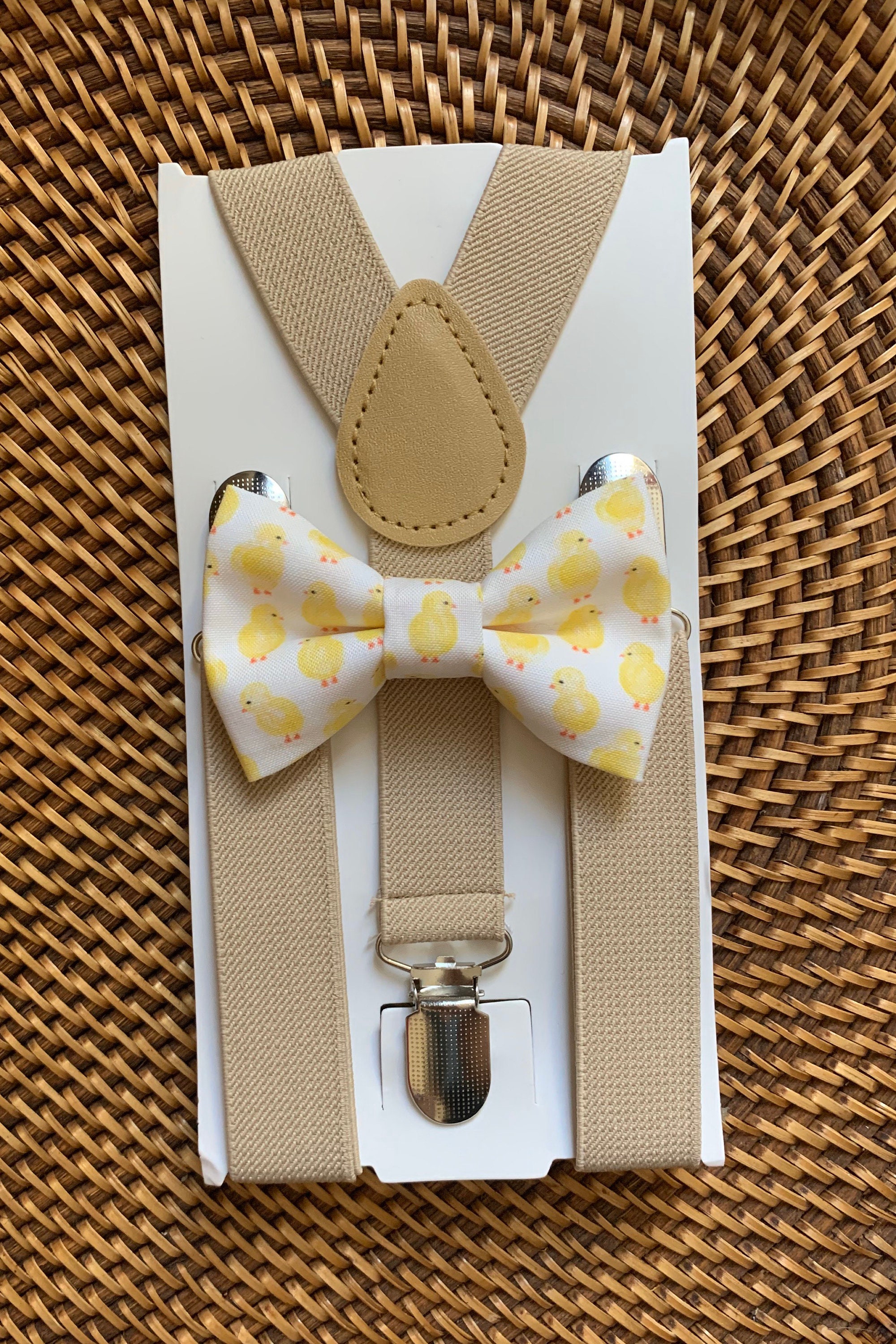 Easter Bow Tie, Bow Tie With Chicks, Easter Outfit for Boys, Bow Tie ...