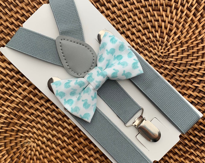 Easter Bow Tie Bunny Rabbit Bow Tie Easter Bunny Bow Tie - Etsy