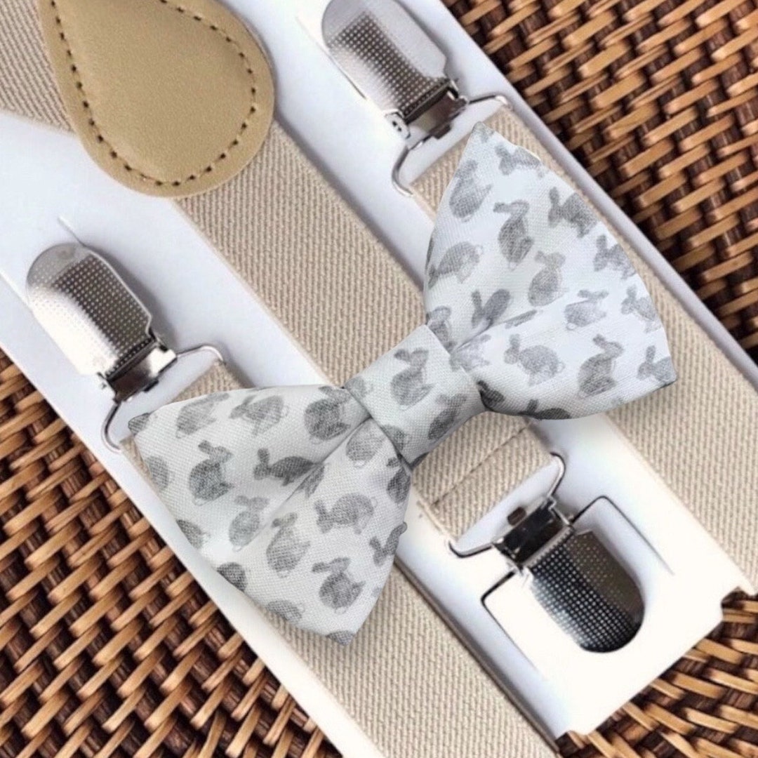 Easter Bow Tie, Bunny Rabbit Bow Tie, Easter Bunny Bow Tie, Easter ...