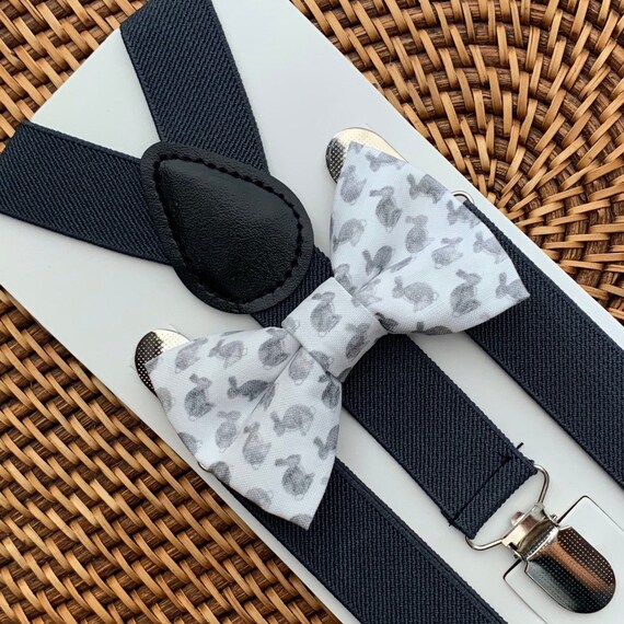 Easter Bow Tie Bunny Rabbit Bow Tie Easter Bunny Bow Tie | Etsy