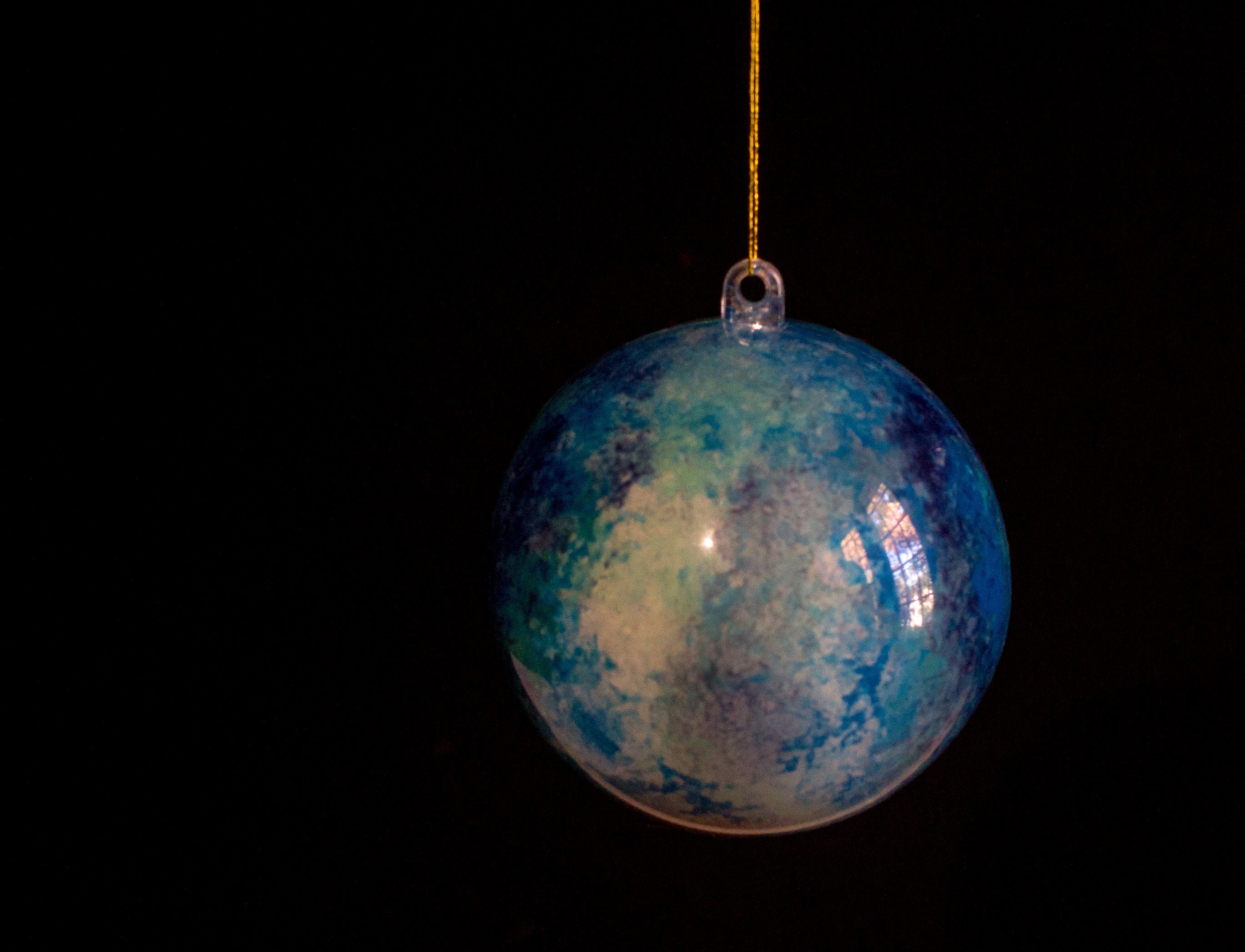 Colors of the Sea Ornament Hand painted unique ornament-shade | Etsy