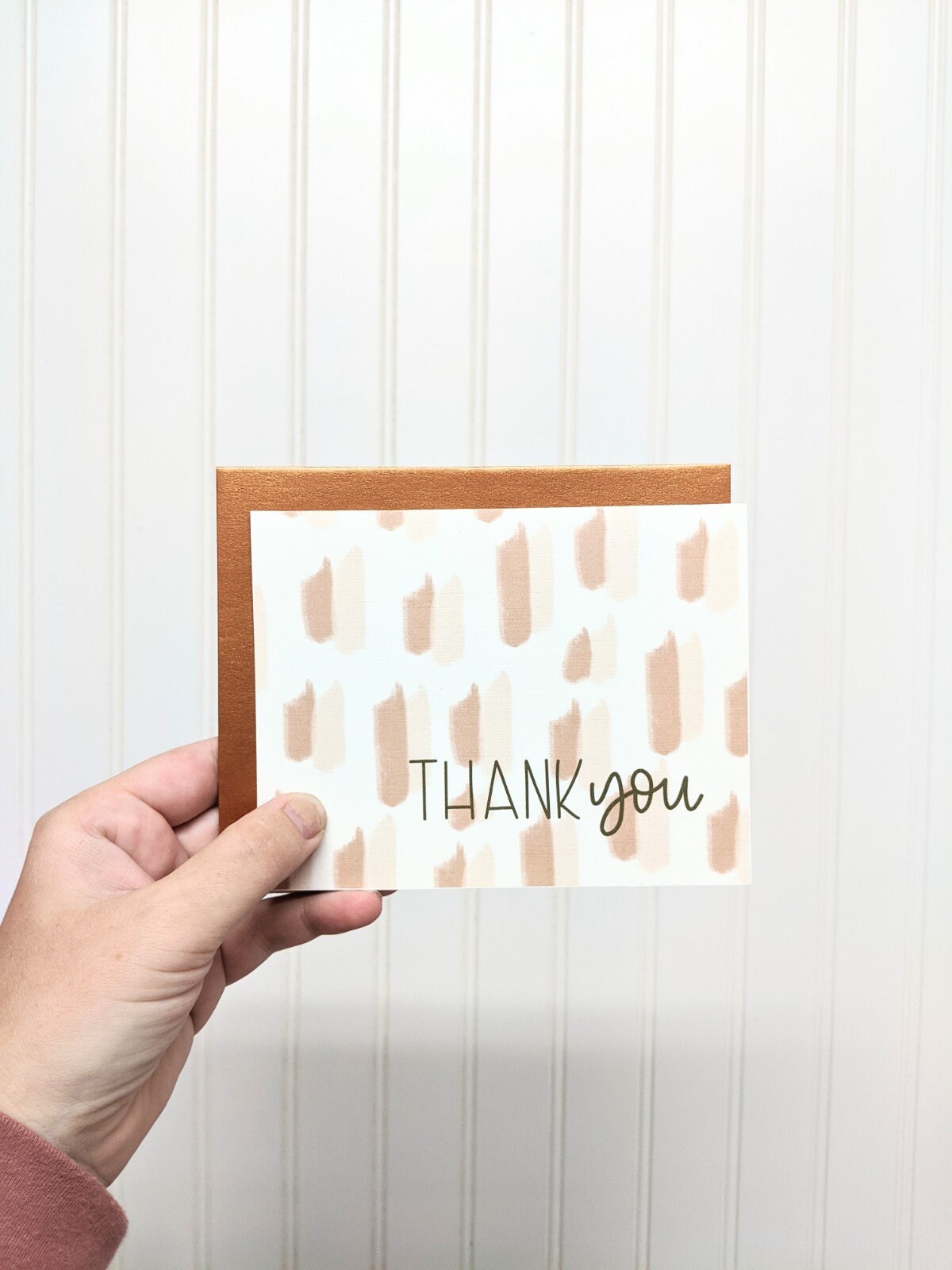 6 Pack of Thank You Cards Notecard Snail Mail Minimal | Etsy