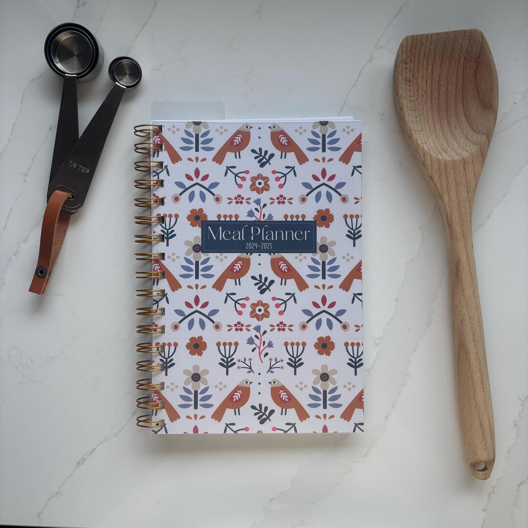 Weekly Meal Planning Notebook - Food Prep Planner - Meal Prep List - Etsy
