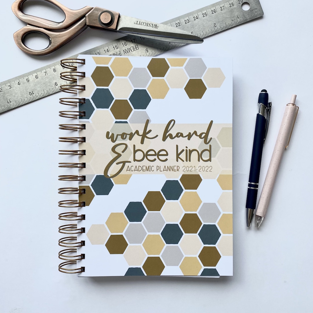 Academic Student Planner - Bee Kind - Student Planning - Student ...