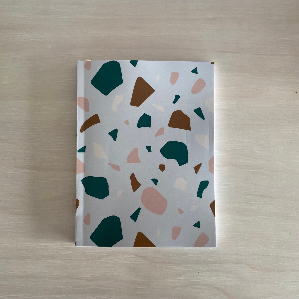 Glue-bound Notebook Terrazzo - Etsy