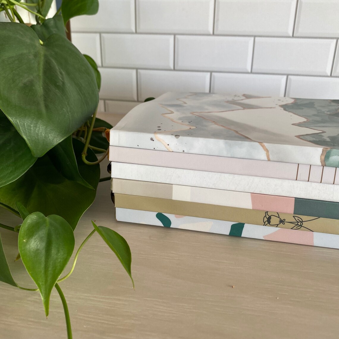 Glue-bound Notebook Terrazzo - Etsy