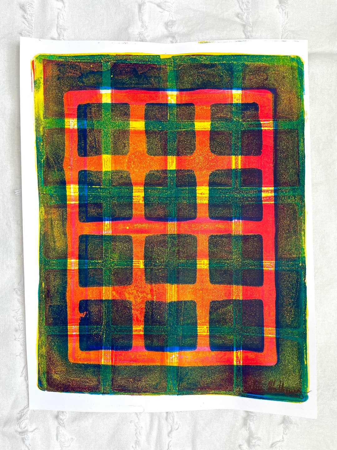 Primary Color Print - Etsy