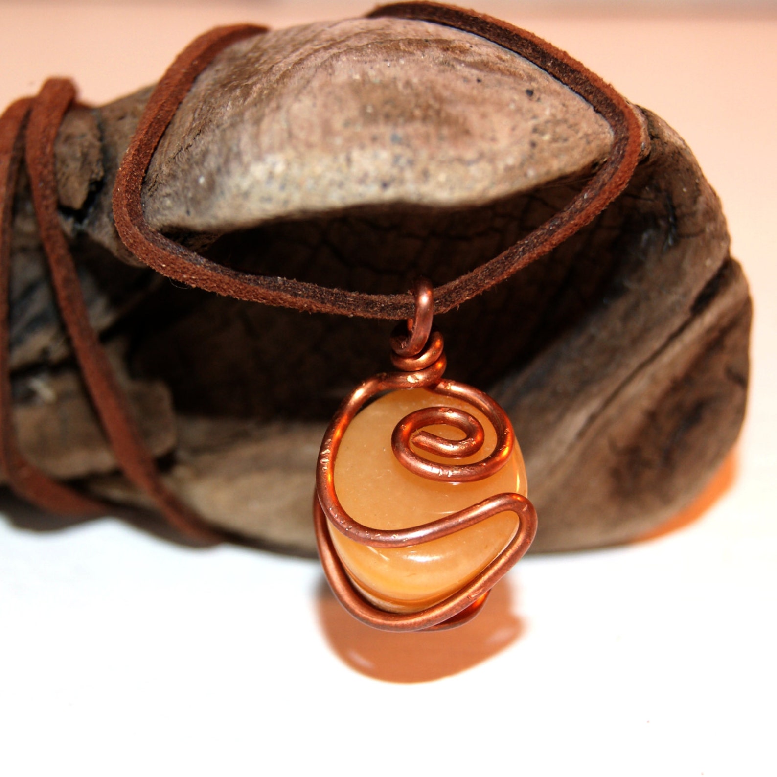 Necklace. BC Agate and Copper Necklace. Agate Pendant. Copper | Etsy
