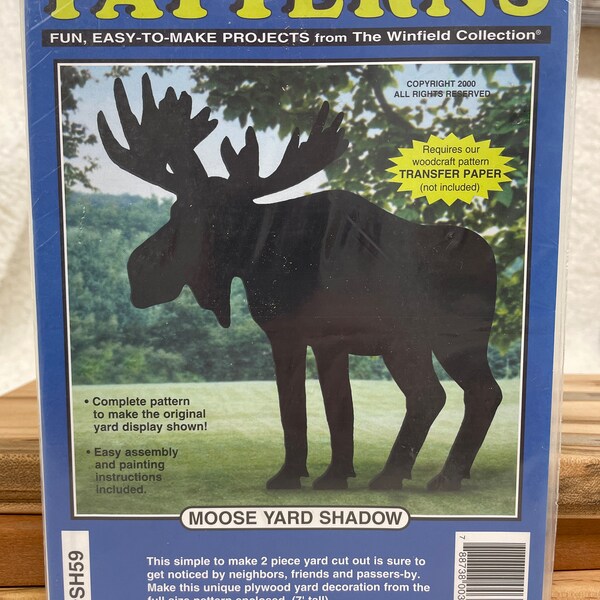 Moose Pattern - Etsy