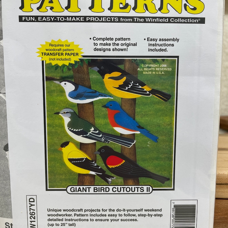 Winfield Woodworking Patterns - Etsy