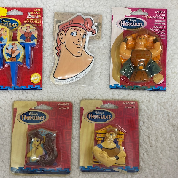 Hercules Birthday Cake Topper - Etsy