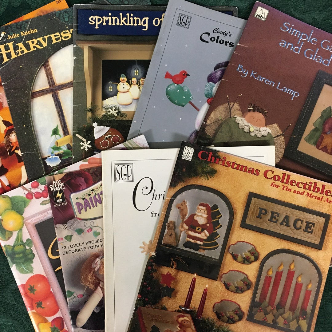 Vintage Tole Painting Books: Folk Art Patterns, Decorative Painting - Etsy