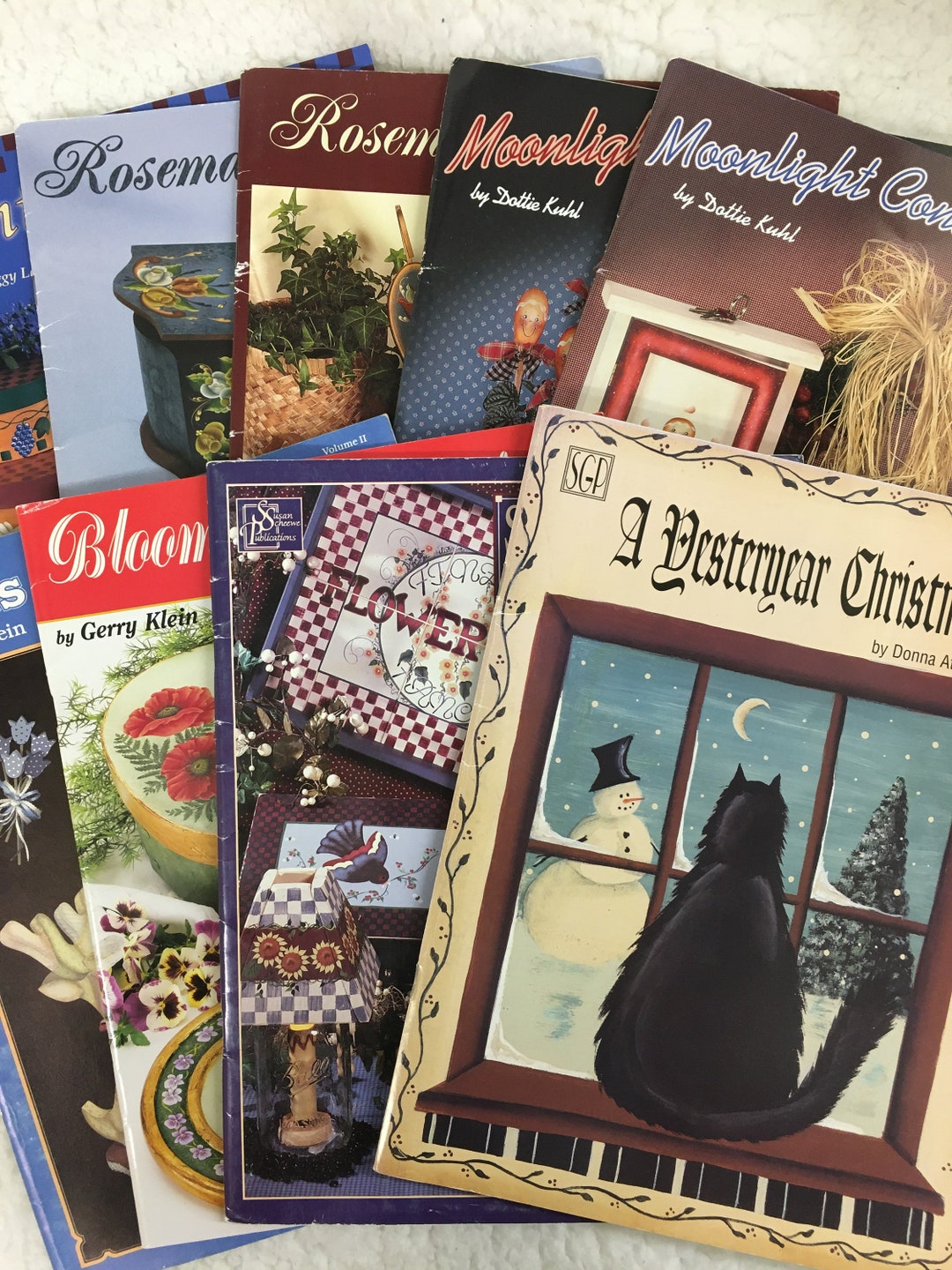 Vintage Tole Painting How-to Books, Folk Art Patterns - Etsy