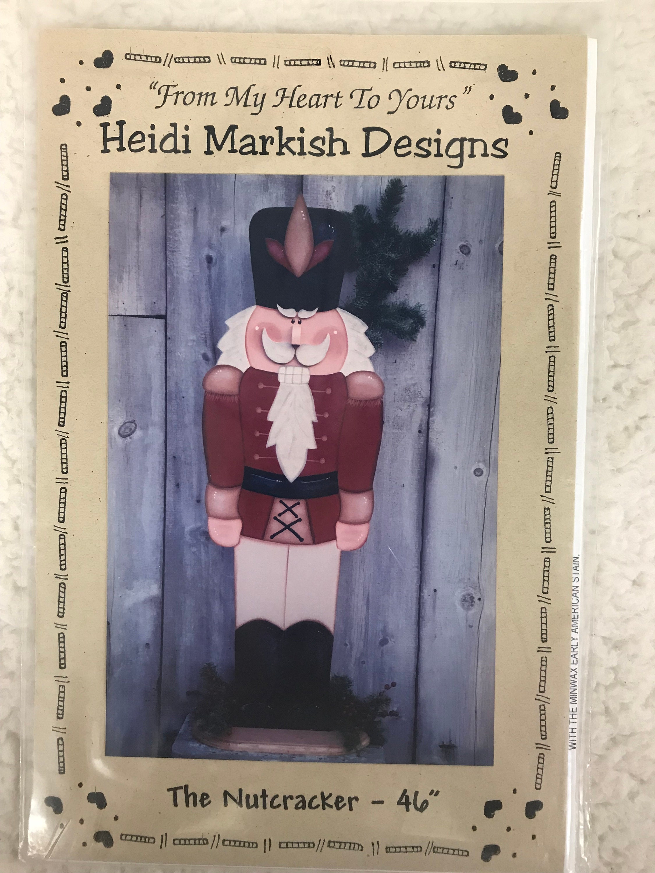 Buyer's Choice, NEW but Vintage Heidi Markish Designs Woodcraft ...