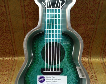 Guitar Cake Pan - Etsy