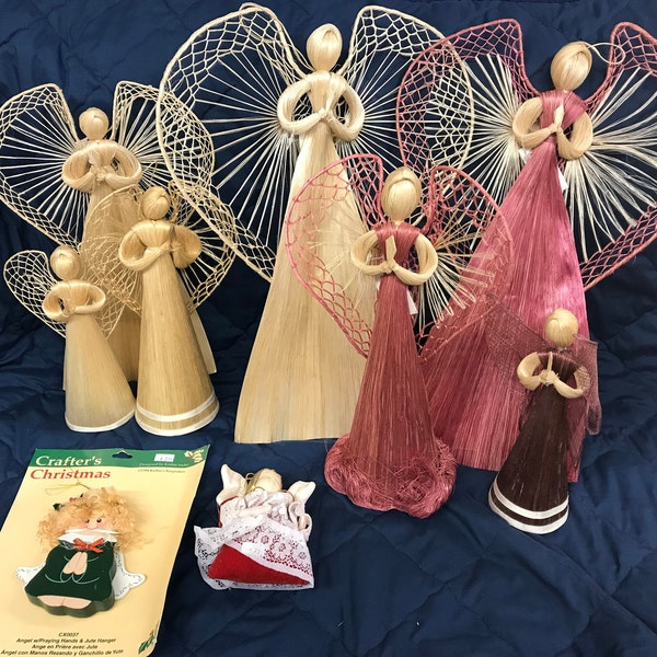 Raffia Angels - Etsy