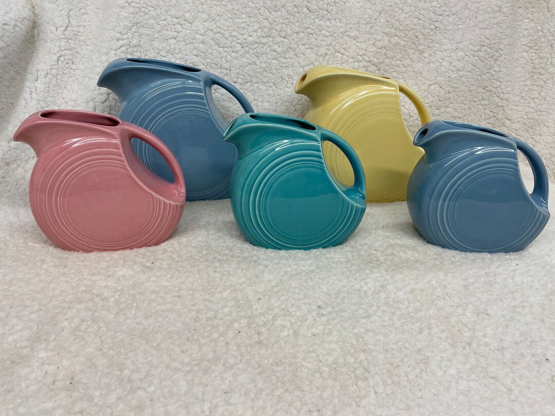 Buyer's Choice, Vintage Fiestaware Disk Pitcher, Purchased in 1980's ...