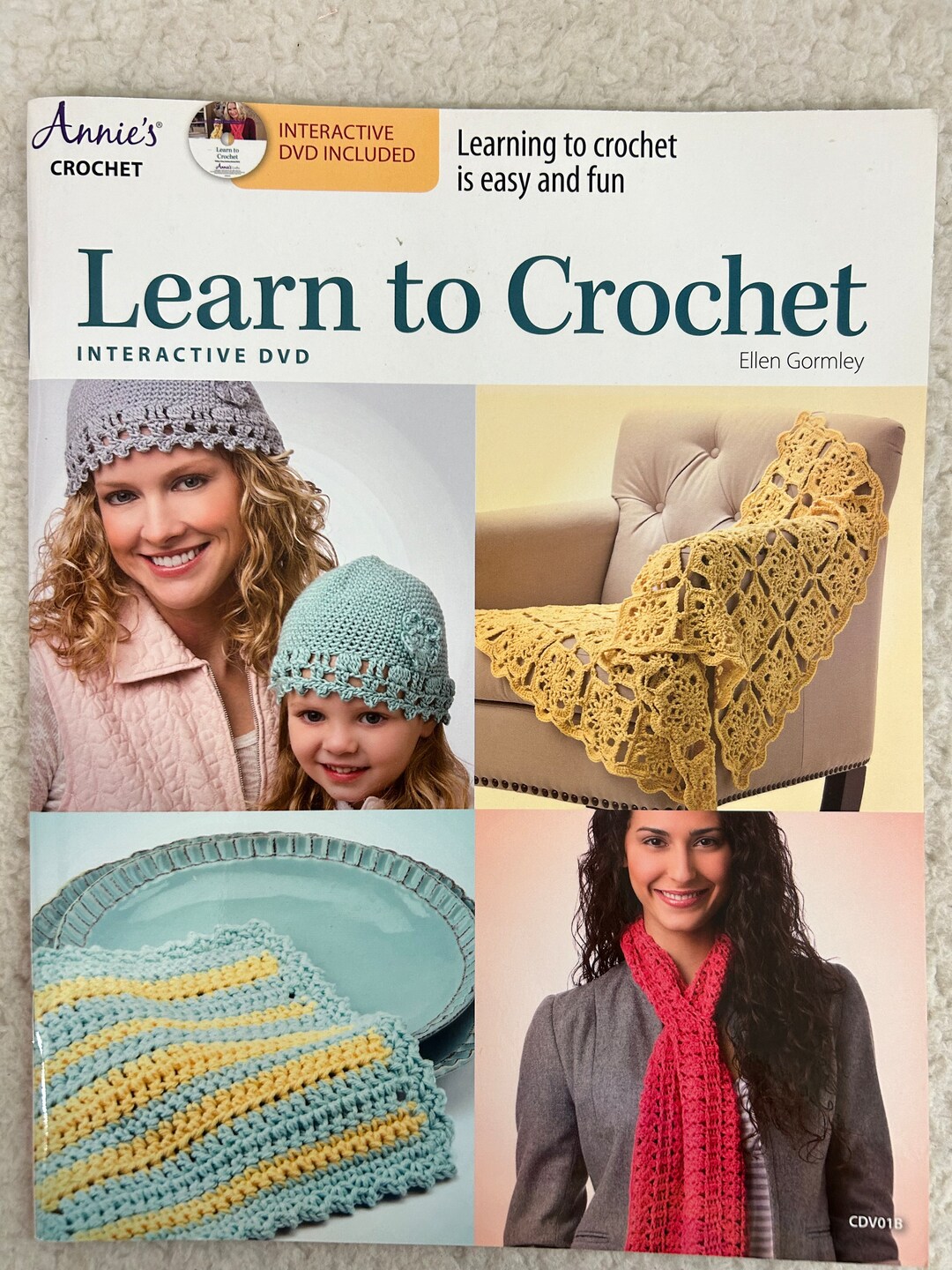 Learn to Crochet, Interactive DVD, Crochet, Easy and Fun, Annie's ...