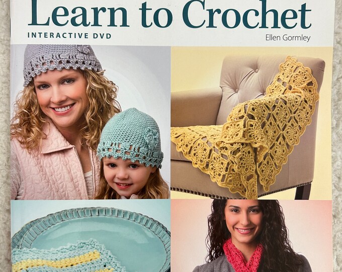 Learn to Crochet, Interactive DVD, Crochet, Easy and Fun, Annie's ...